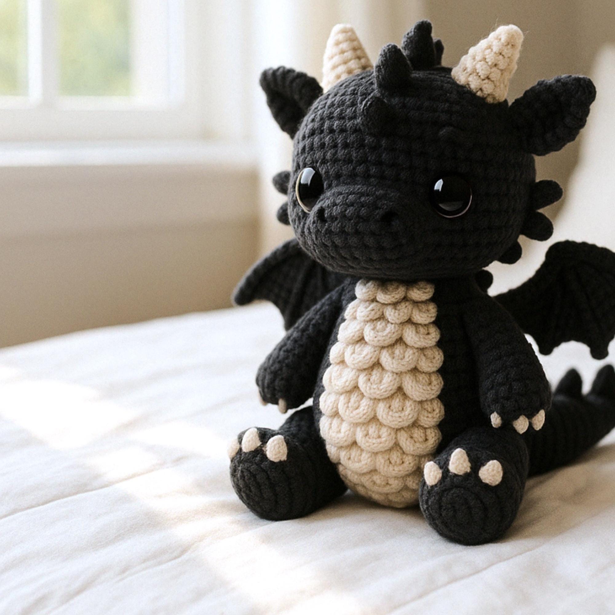 Amigurumi Dragon Pack Crochet Pattern – Easy DIY Plushie Tutorial, Cute ...