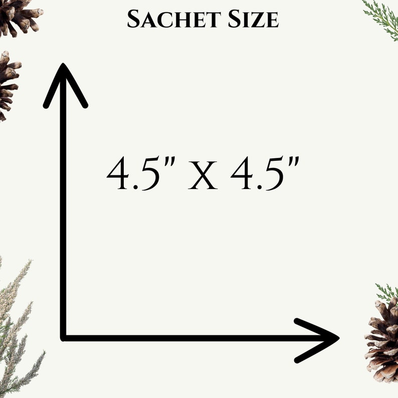 Autumn Spice Scent Sachet. Non-toxic & Made With Organic Materials ...