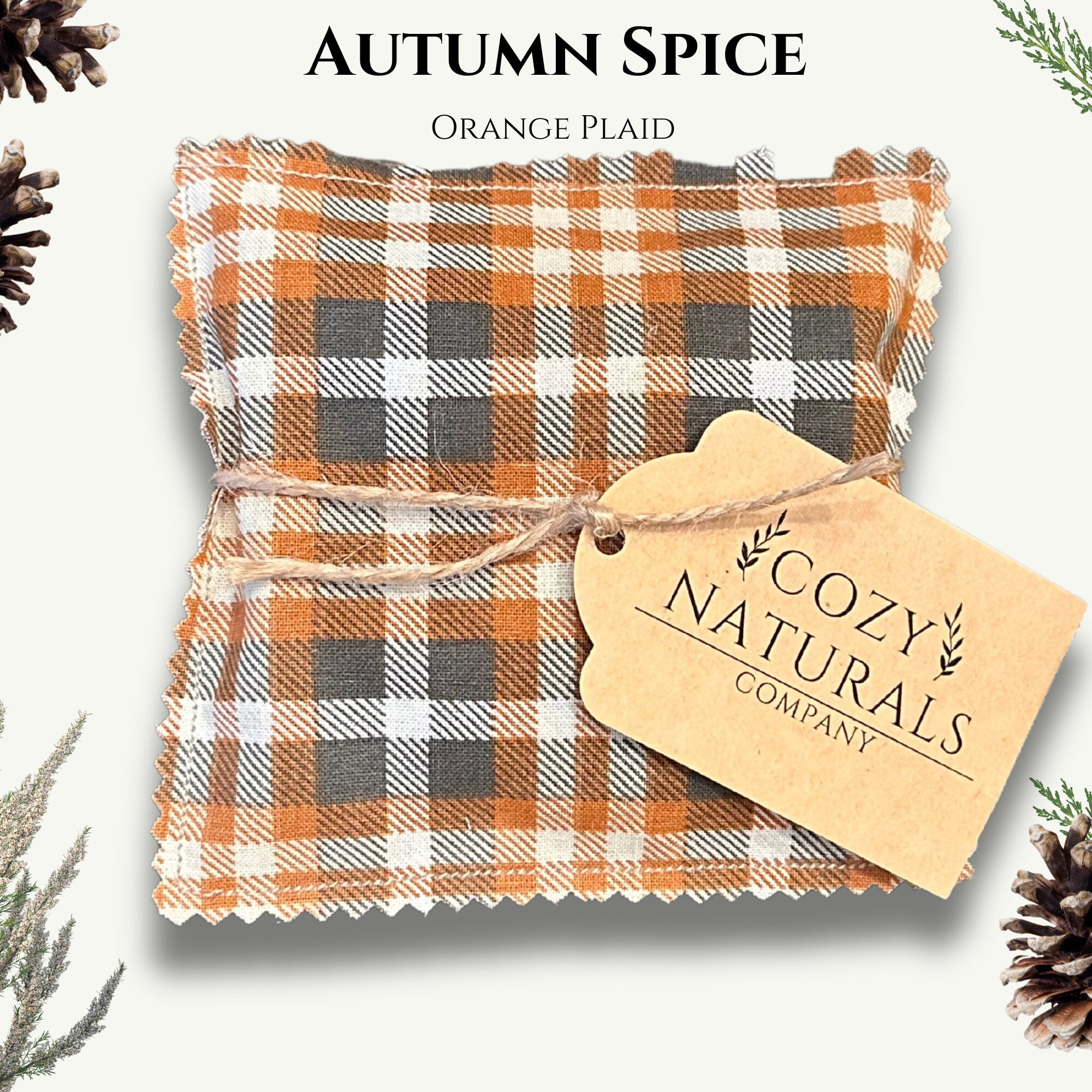 Autumn Spice Scent Sachet. Non-toxic & Made With Organic Materials ...