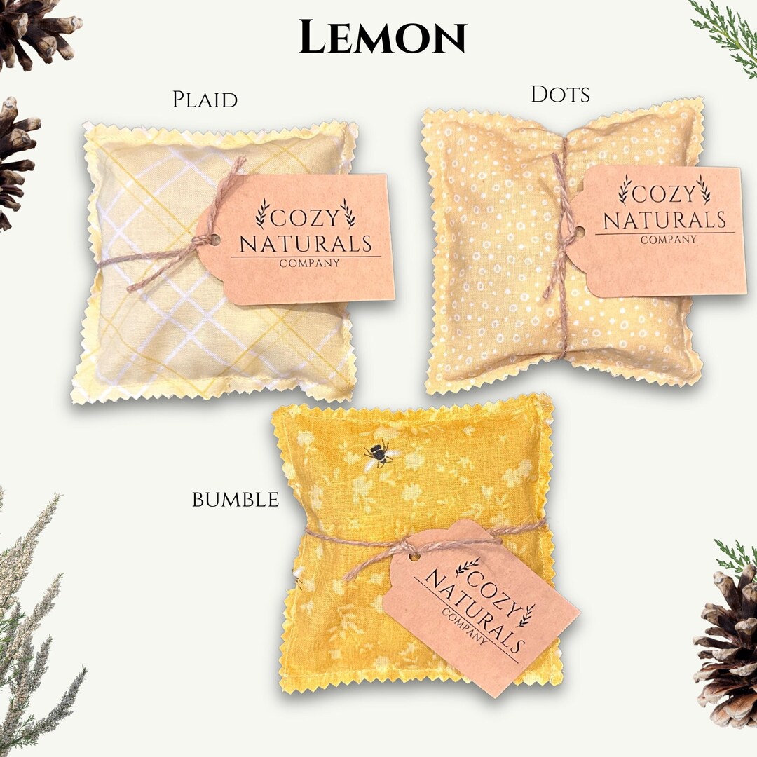 Lemon Sachet. Non-toxic With Organic Materials. Place Around Your Home ...