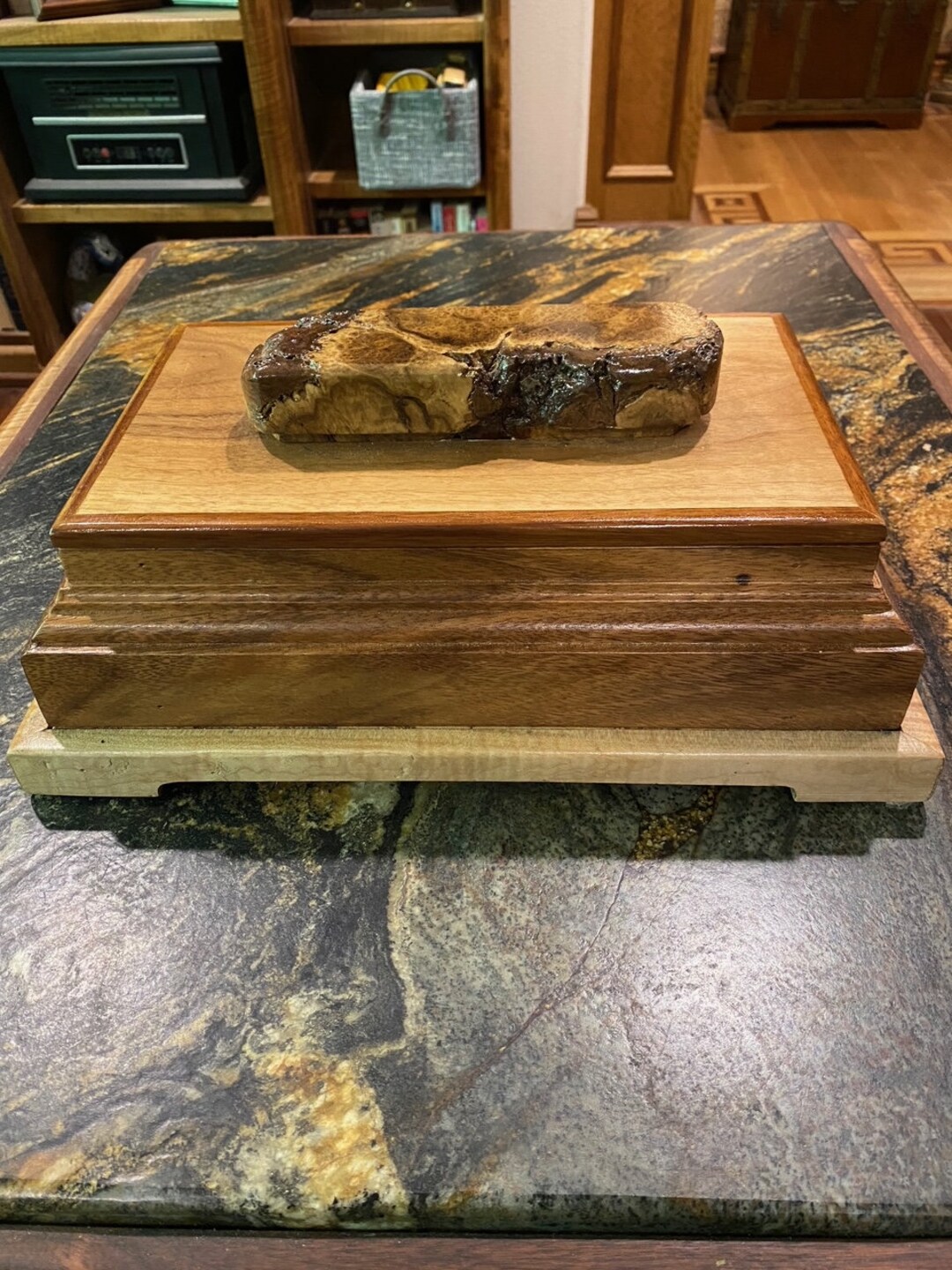 Hand Crafted Wood Clutter Box - Etsy