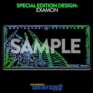 Examon Digimon Card Game Custom Playmat Special Edition - Etsy