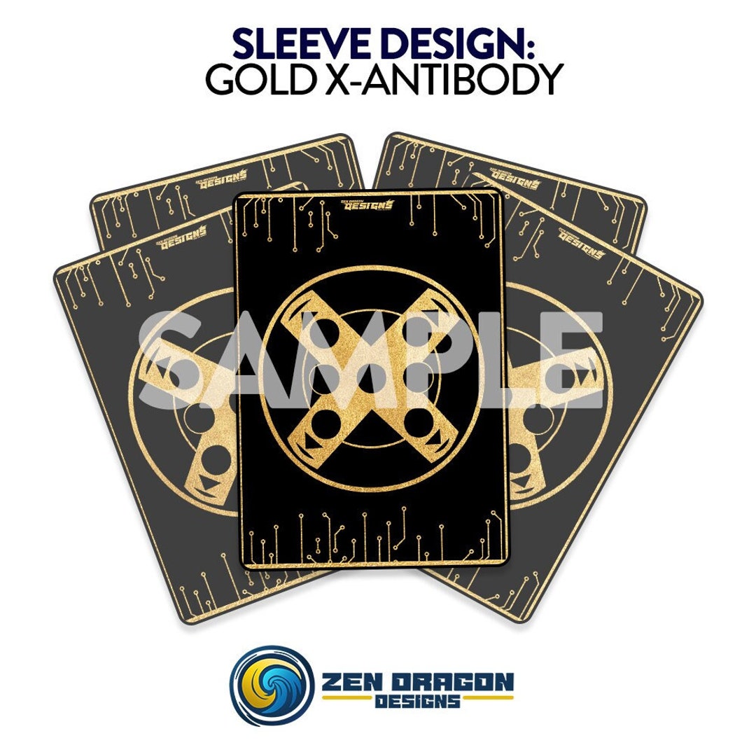 Digimon TCG Card Sleeve - Golden X-antibody - Etsy