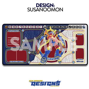 Susanoomon Digimon Card Game Custom Playmat - Etsy