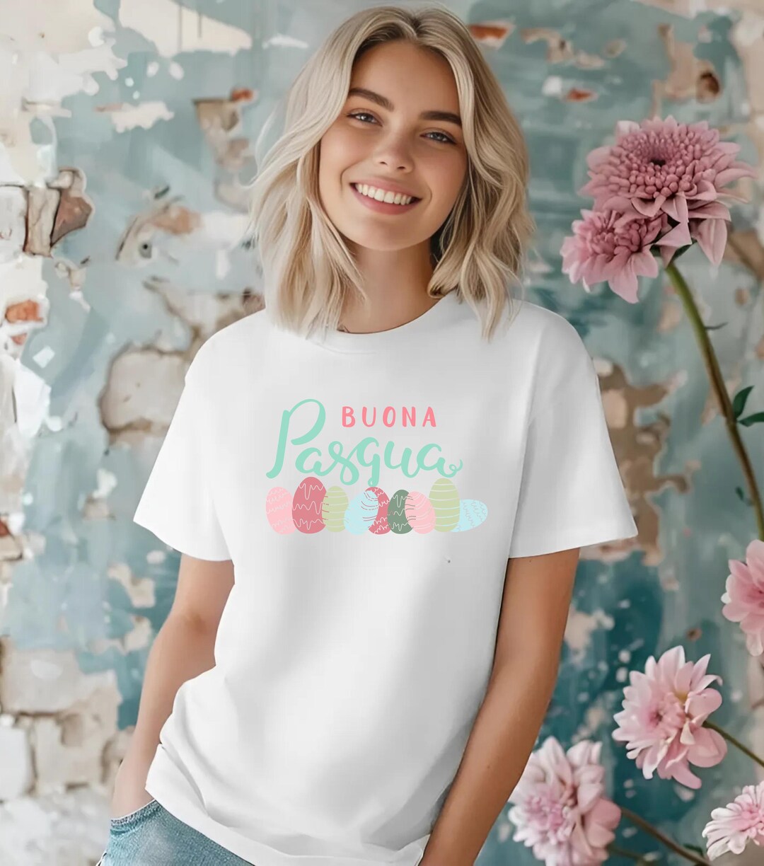 Celebrate Easter Italian Style With Buona Pasqua Shirt Gift for Mom ...