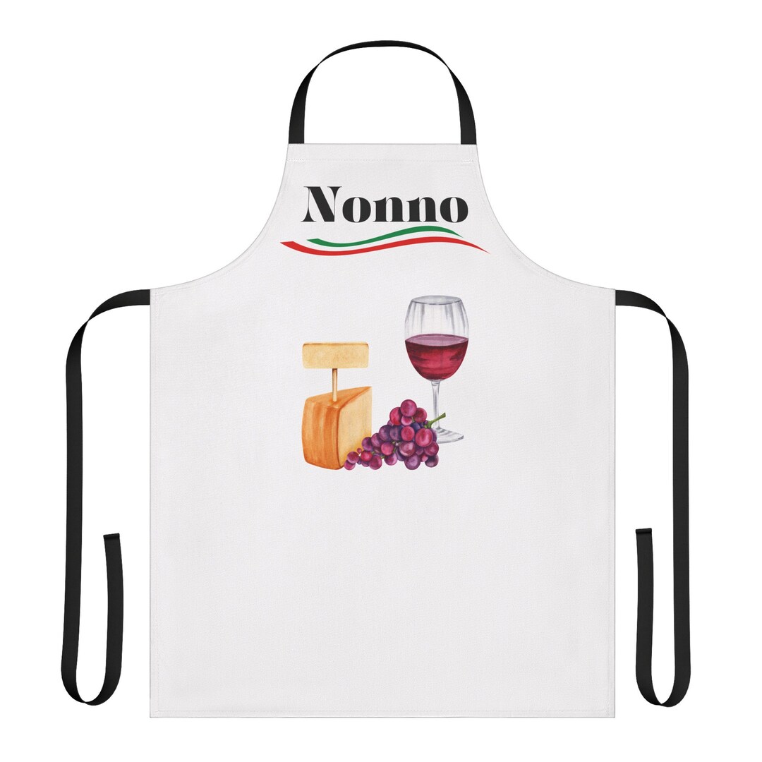 Nonno Italian Inspired Apron, Kitchen Gift , Housewarming,christmas and ...