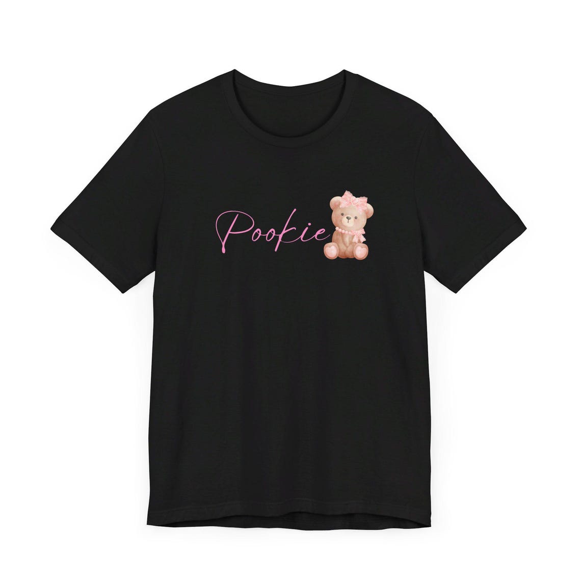 Pookie Valentine Bear Coquette Style Unisex Jersey Short Sleeve Tee ...