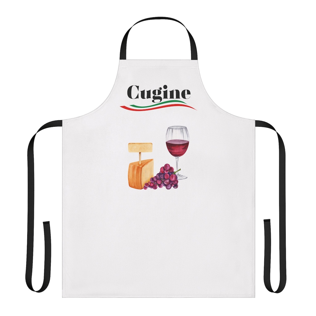 Cugine Italian Inspired Apron, Kitchen Gift , Housewarming,christmas ...