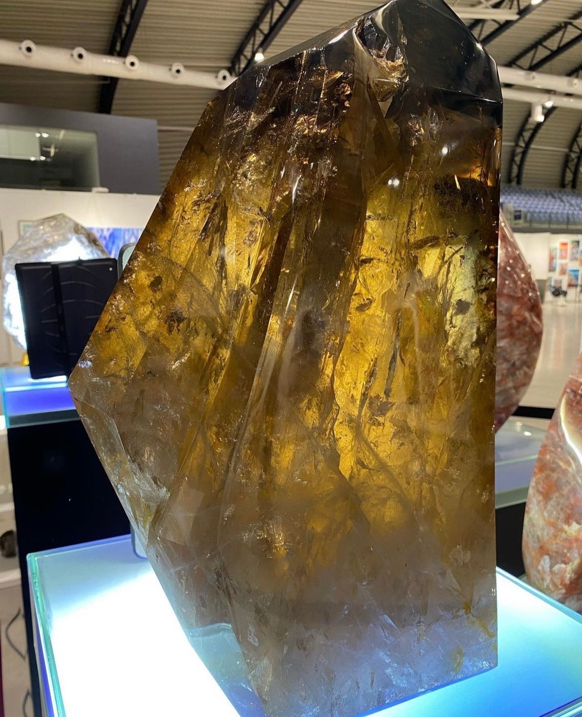 Citrine Smoky Quartz Crystal Rare ( Empty Inclusion - Holes) Extra ...