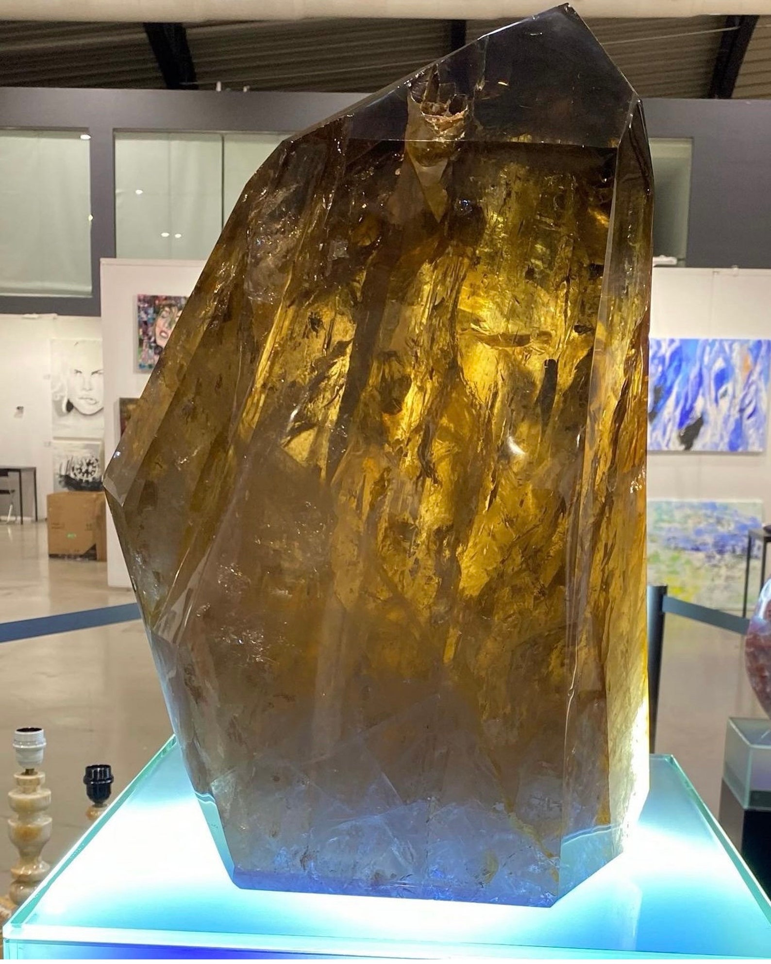 Citrine Smoky Quartz Crystal Rare ( Empty Inclusion - Holes) Extra ...