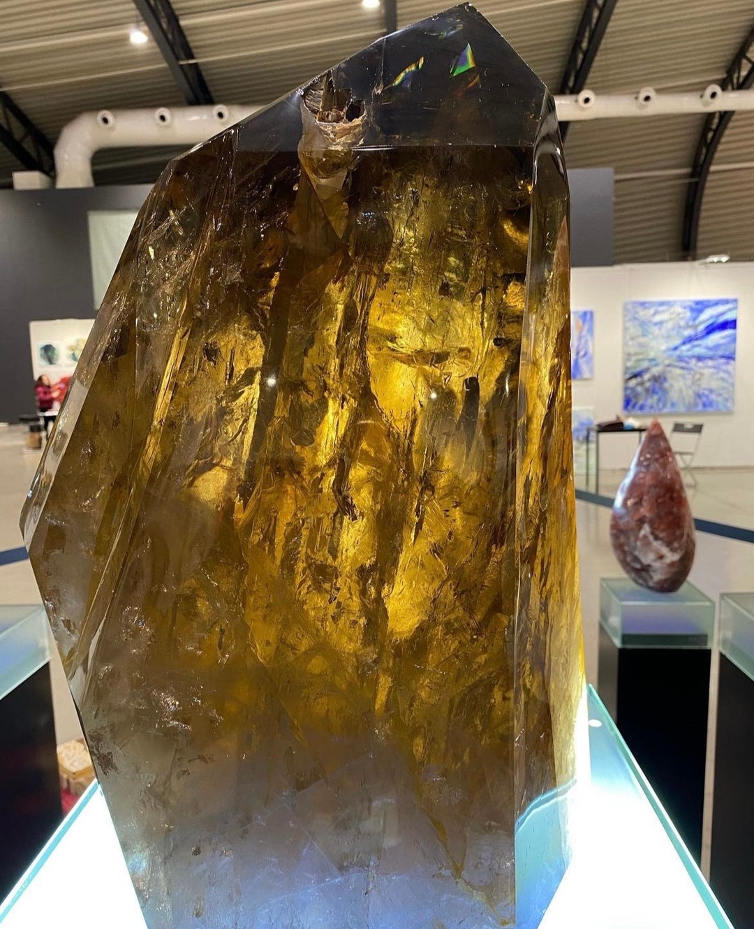 Citrine Smoky Quartz Crystal Rare ( Empty Inclusion - Holes) Extra ...