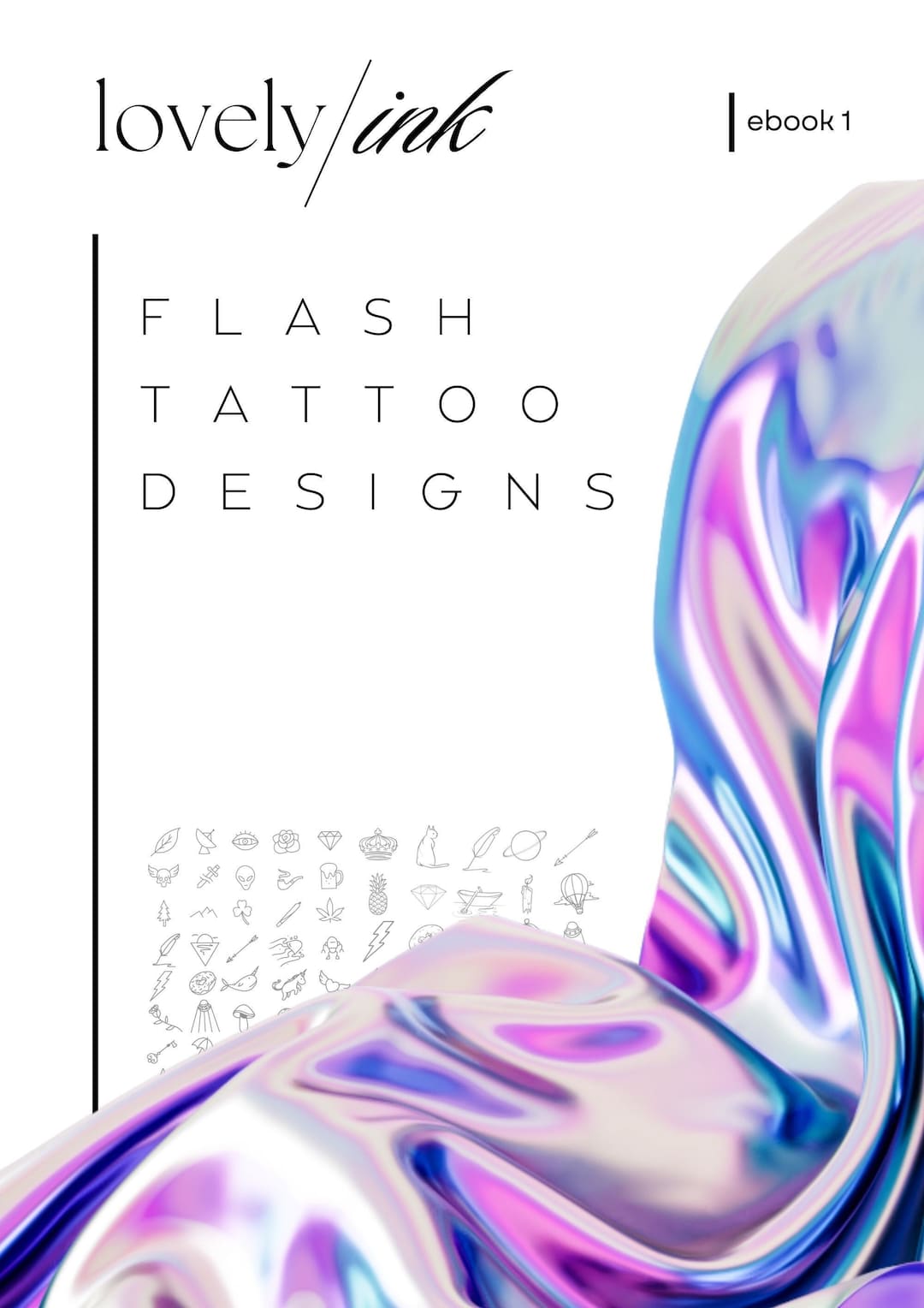 Tiny Tattoo Flash Designs • Fineline Tattoo Ebook - Etsy