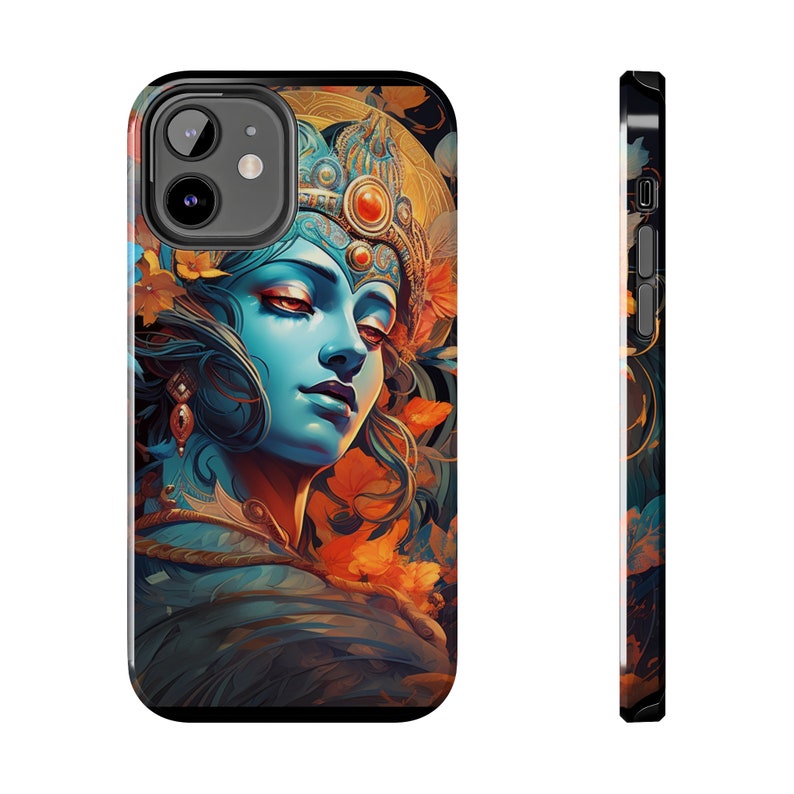 Lord Krishna Digital Art Tough Phone Cases - Etsy