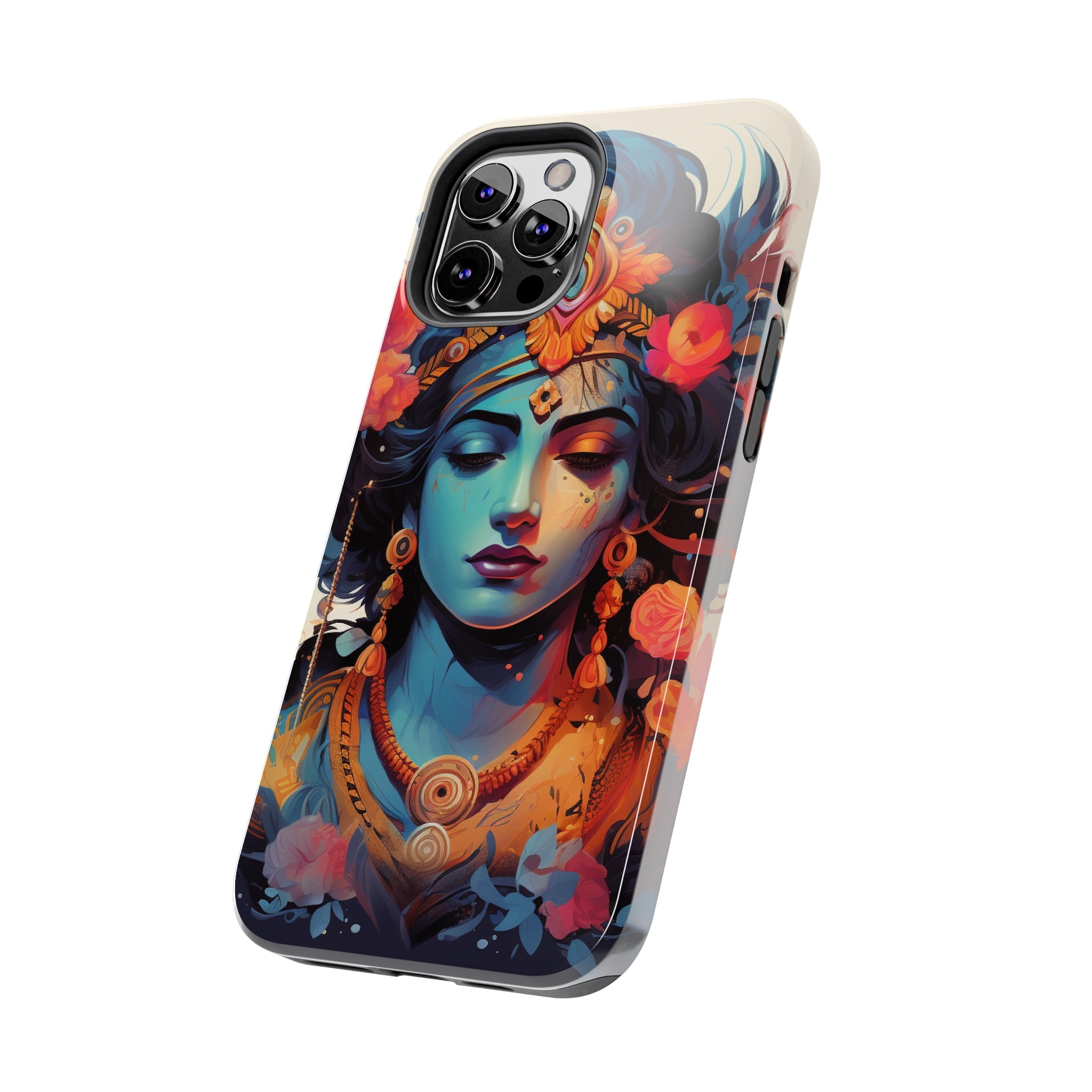 Lord Krishna Digital Art Tough Phone Cases - Etsy