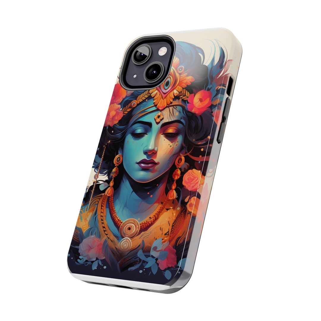 Lord Krishna Digital Art Tough Phone Cases - Etsy