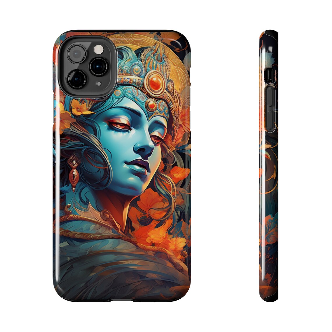 Lord Krishna Digital Art Tough Phone Cases - Etsy