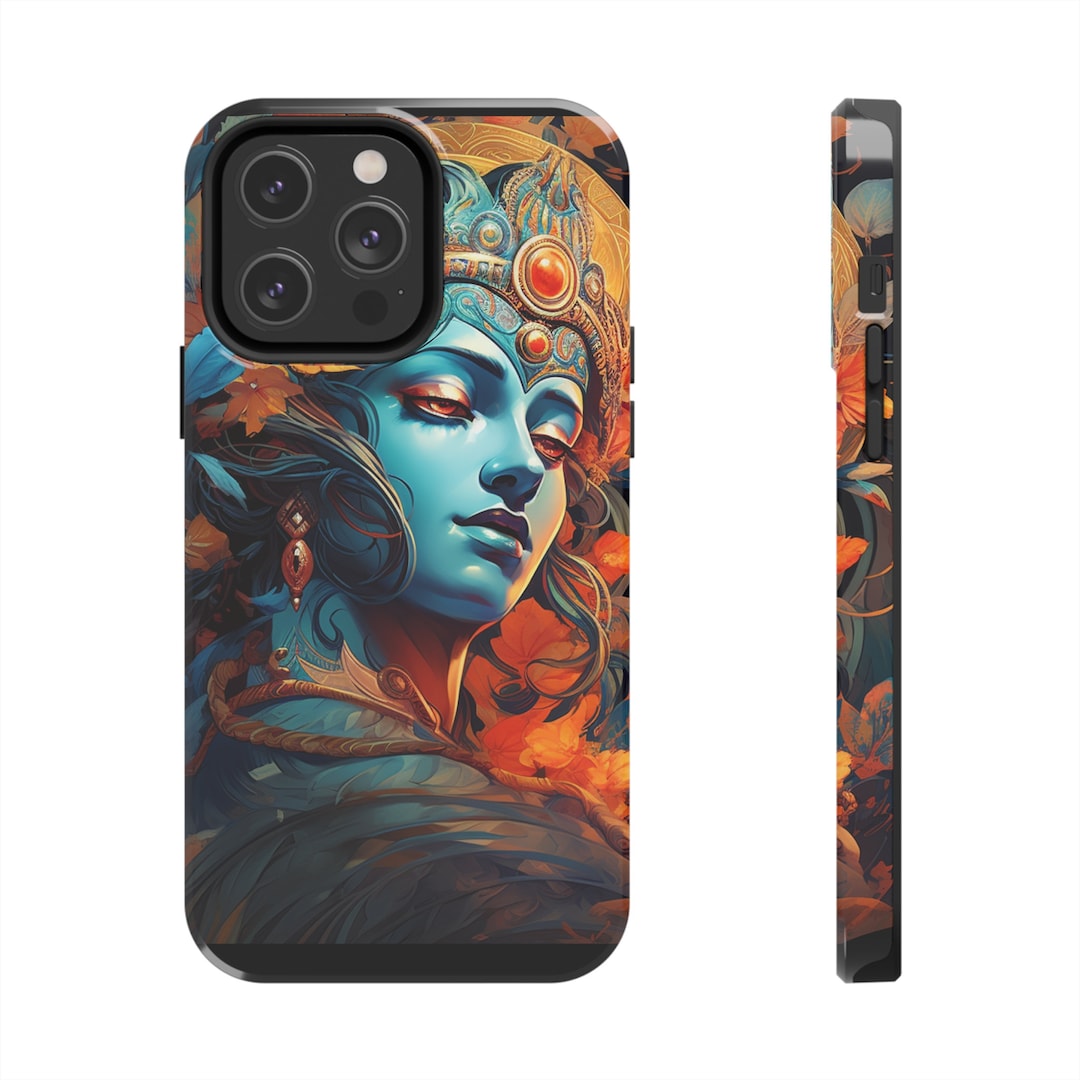 Lord Krishna Digital Art Tough Phone Cases - Etsy