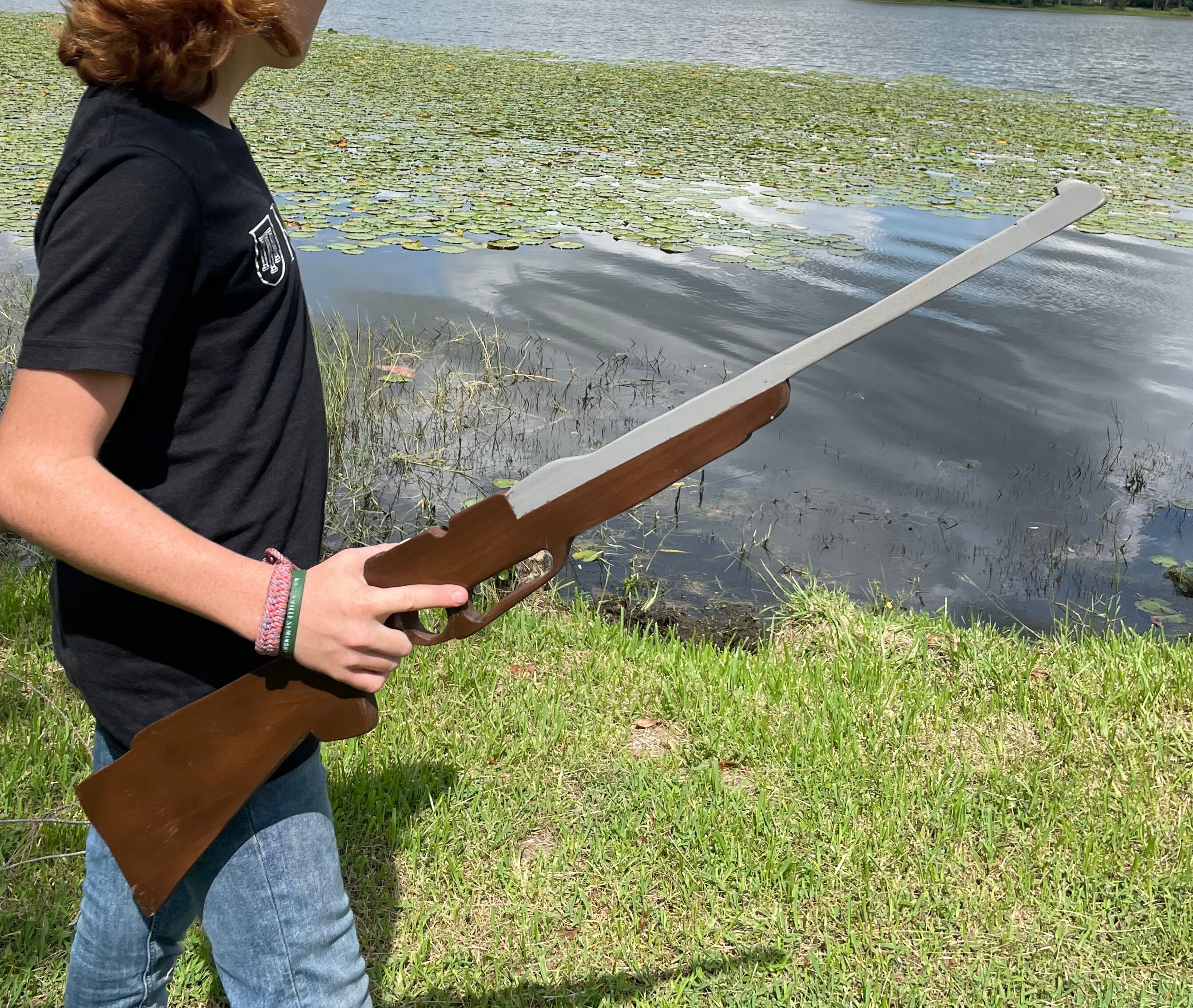 Wooden Toy Rifle - Etsy