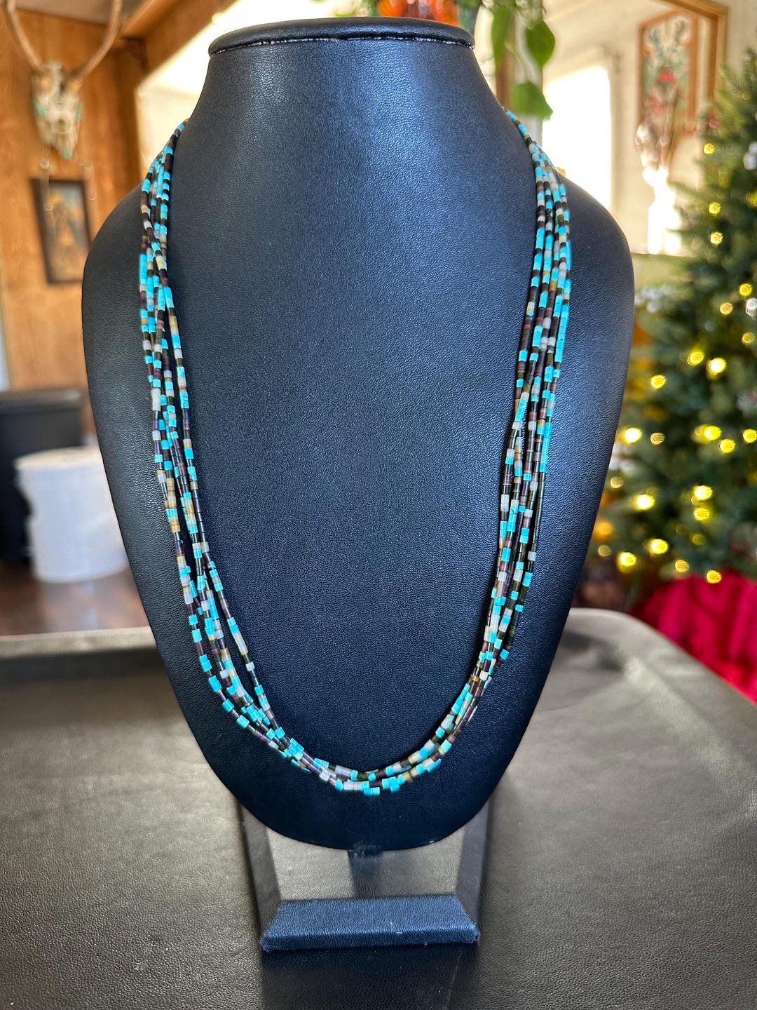 Vintage Santo Domingo Heishi Necklace - Etsy