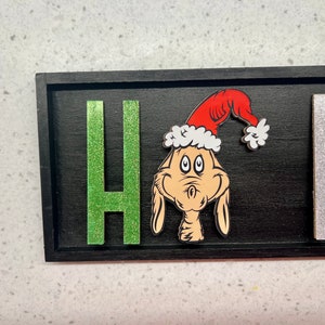 Grinch “ho Ho Ho” Sign - Etsy
