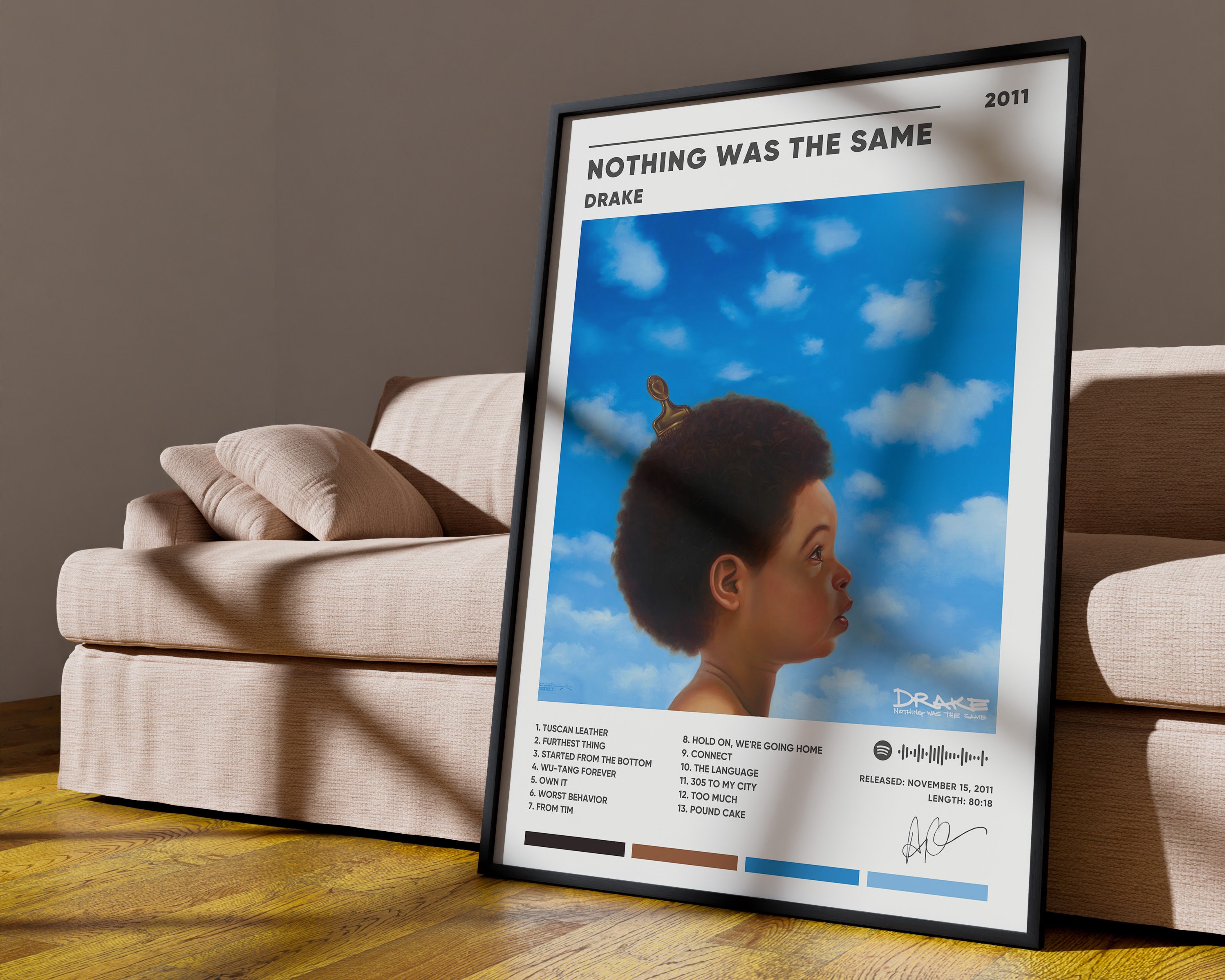 Drake Nothing Was the Same Album Cover Poster sold by Dr travis ...