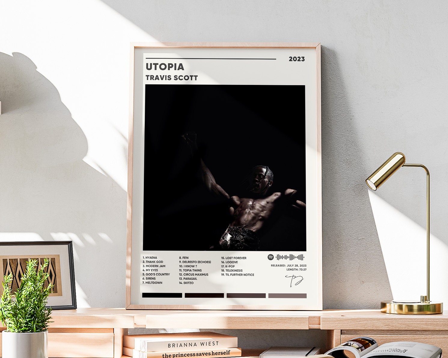 Travis Utopia Album Cover Poster, Travis Utopia Poster sold by Cabeza ...