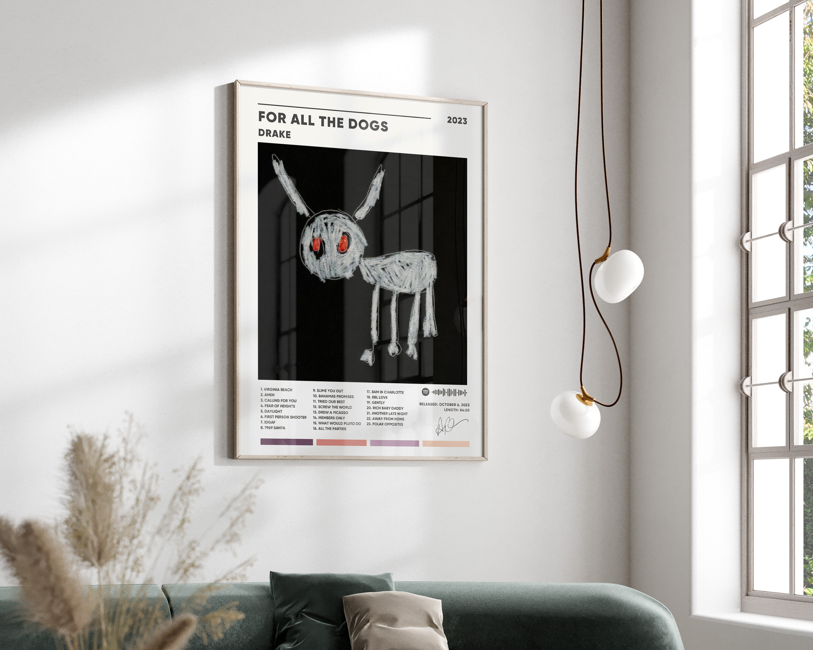 Drake For All The Dogs Album Cover Poster sold by DanieMonteiro | SKU ...