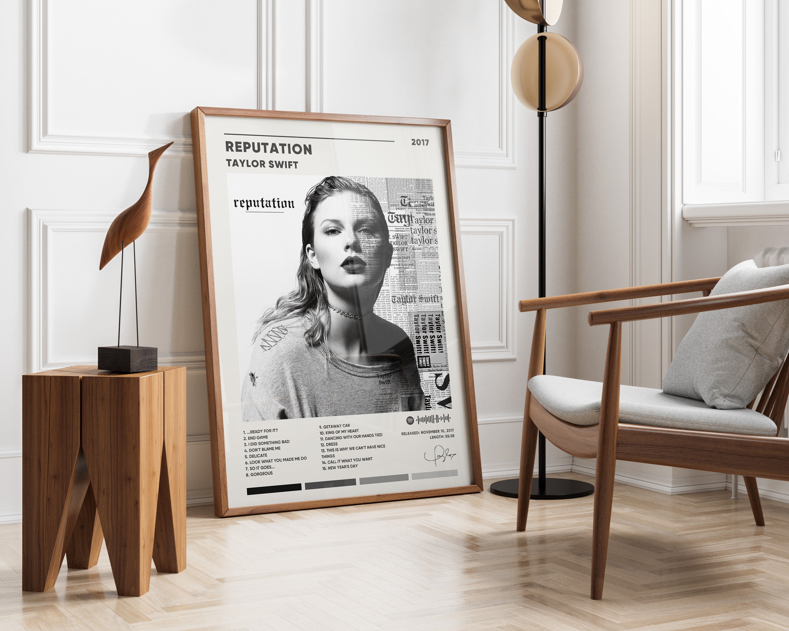 Taylor Reputation Album Cover Poster, Taylor Reputation Poster sold by ...