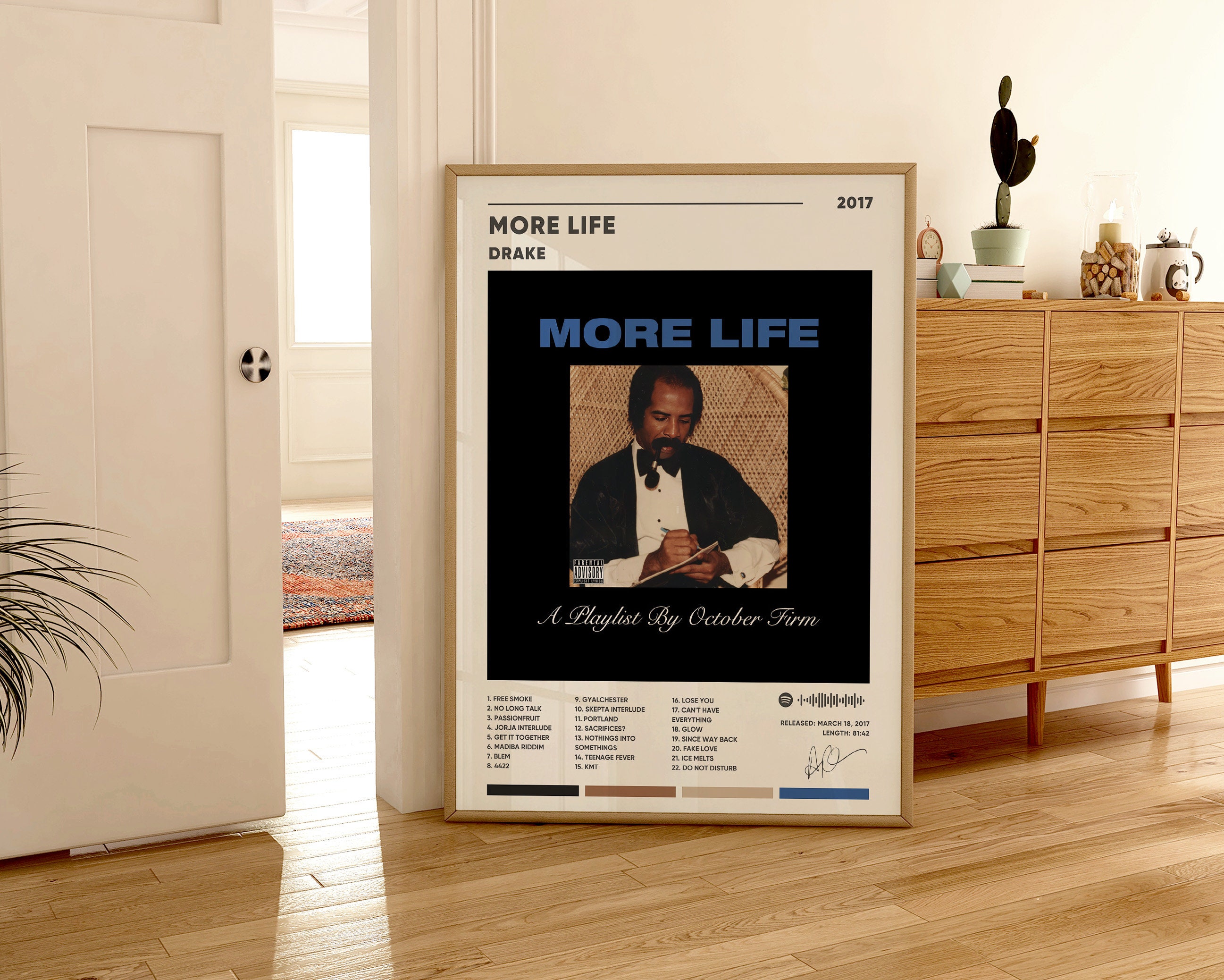 Drake More Life Album Cover Poster, Drake More Life Poster sold by ...