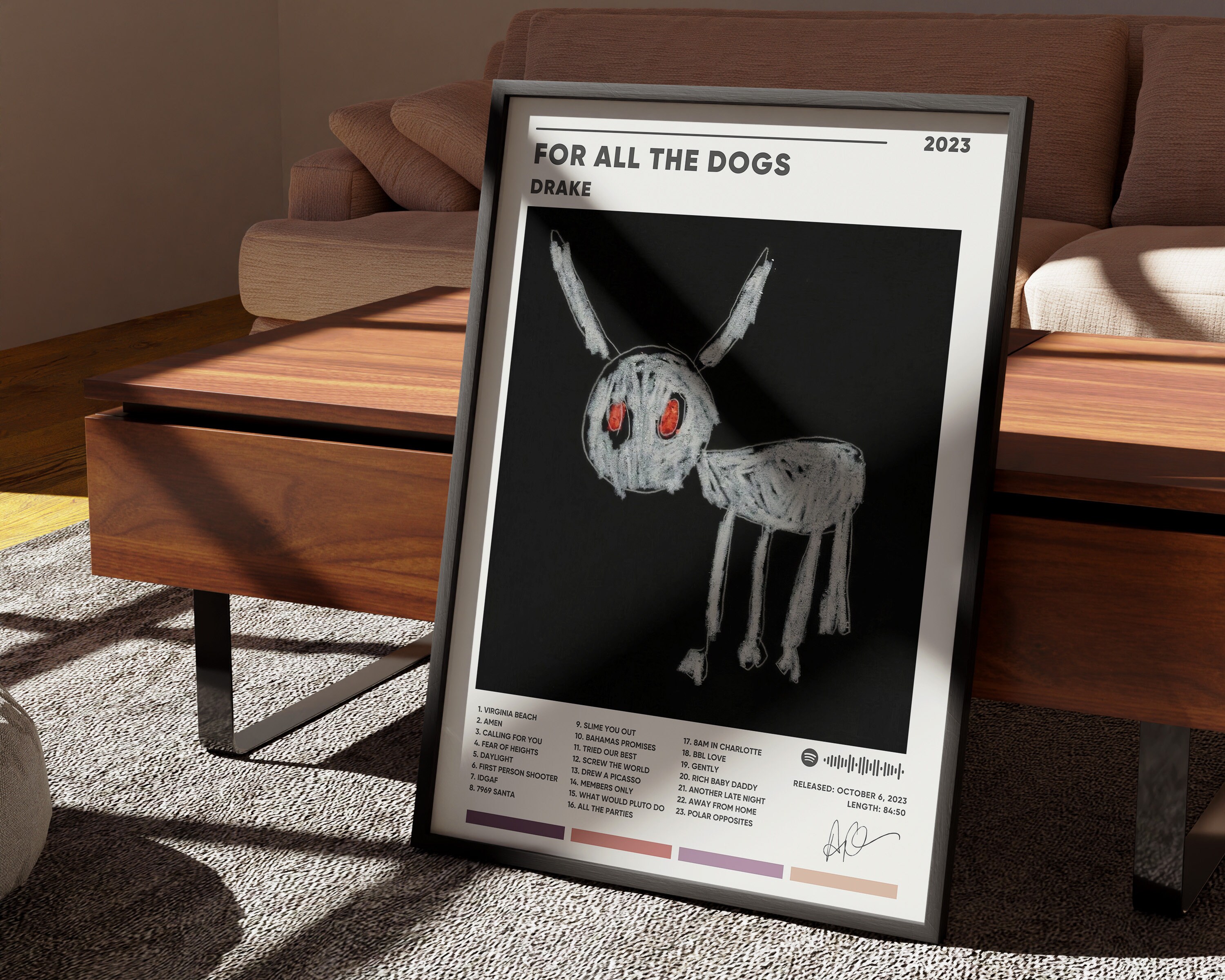 Drake For All The Dogs Album Cover Poster sold by DanieMonteiro | SKU ...