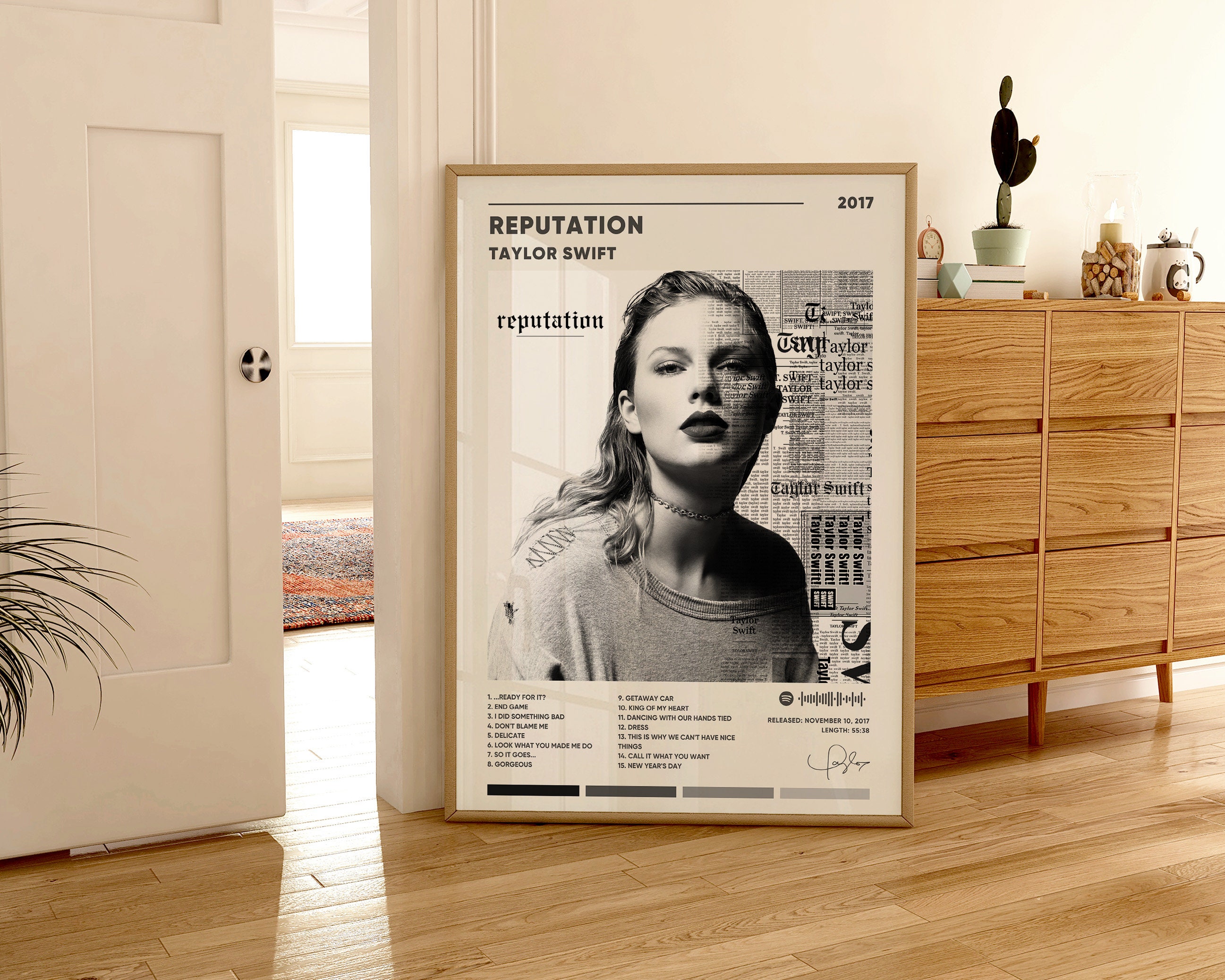 Taylor Reputation Album Cover Poster, Taylor Reputation Poster sold by ...