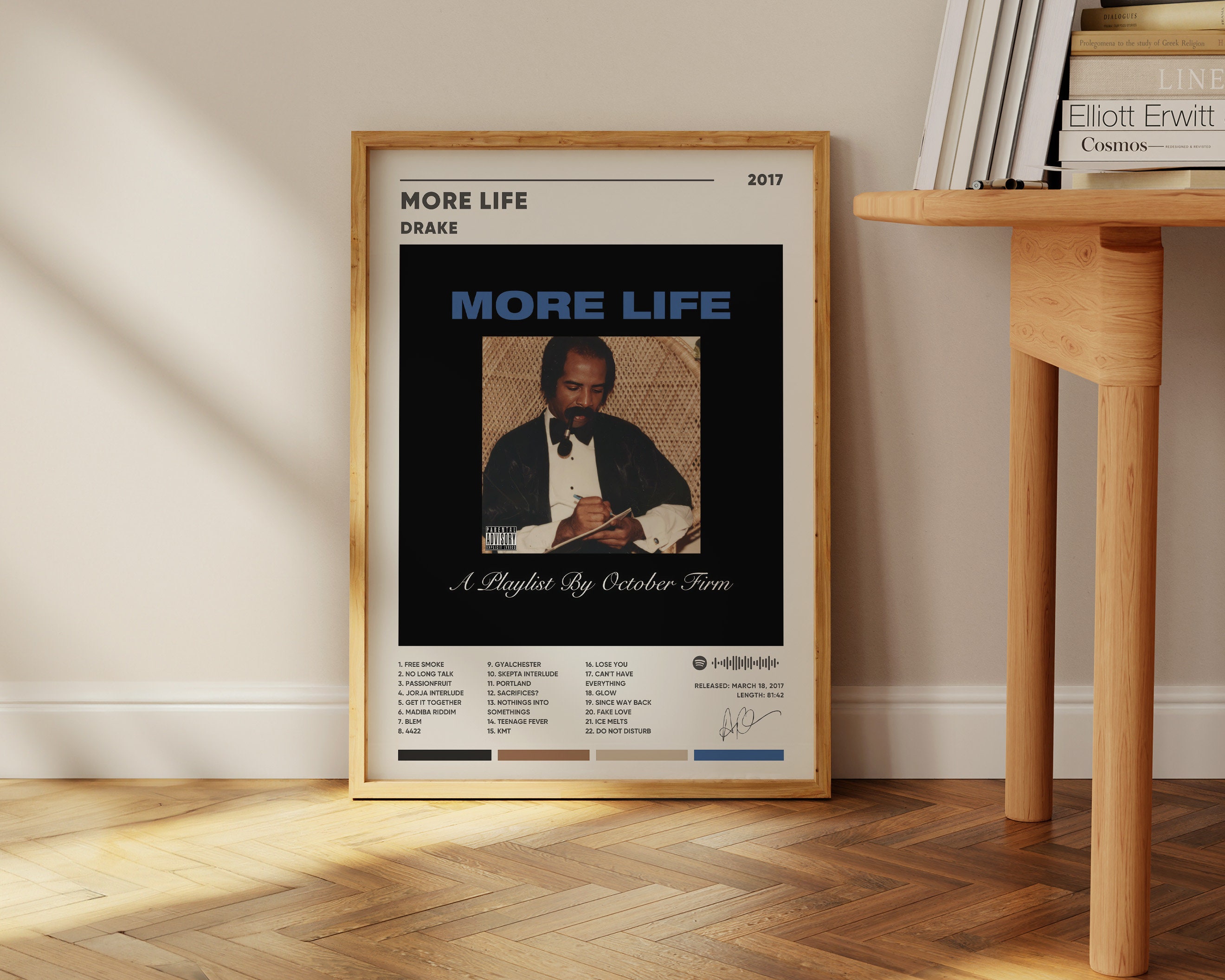 Drake More Life Album Cover Poster, Drake More Life Poster sold by ...