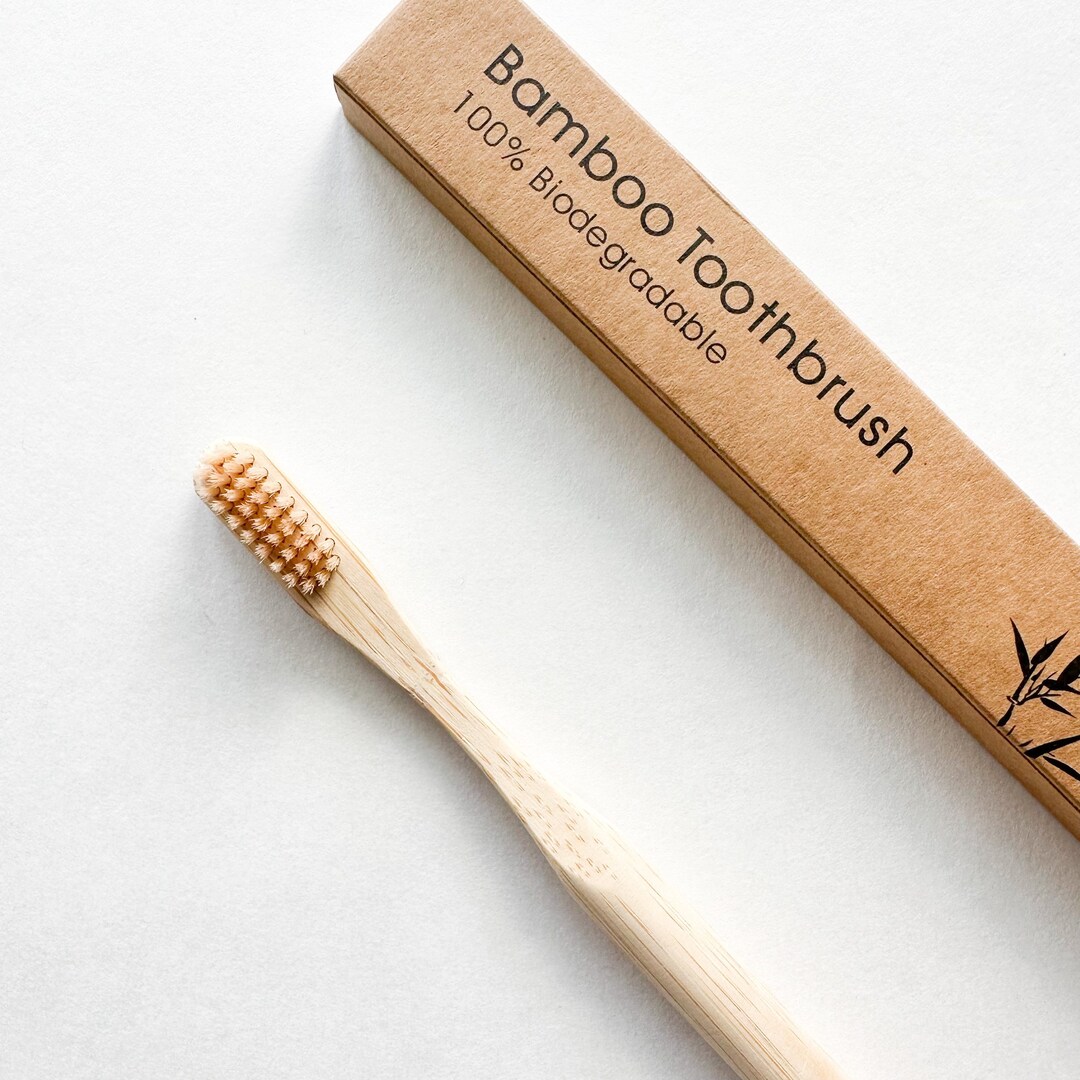 Reusable Biodegradable Bamboo Toothbrush Plastic Free Eco Friendly ...