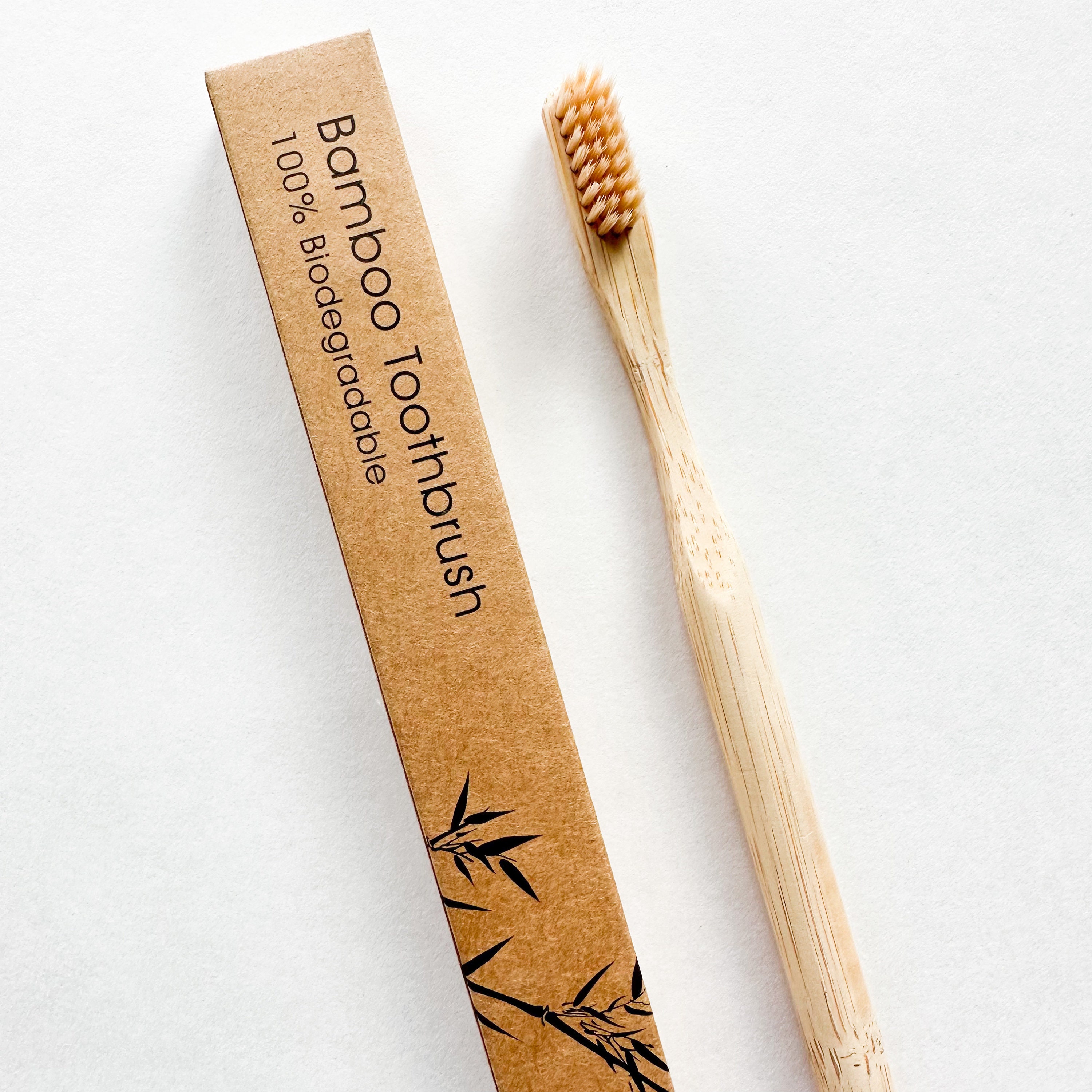 Reusable Biodegradable Bamboo Toothbrush Plastic Free Eco Friendly ...