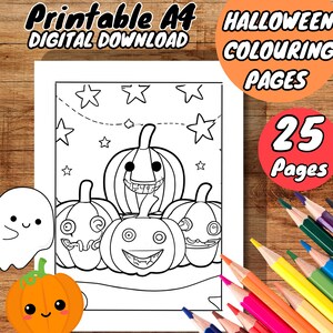 25 Printable Halloween Coloring Pages, Colouring Sheets for Kids ...