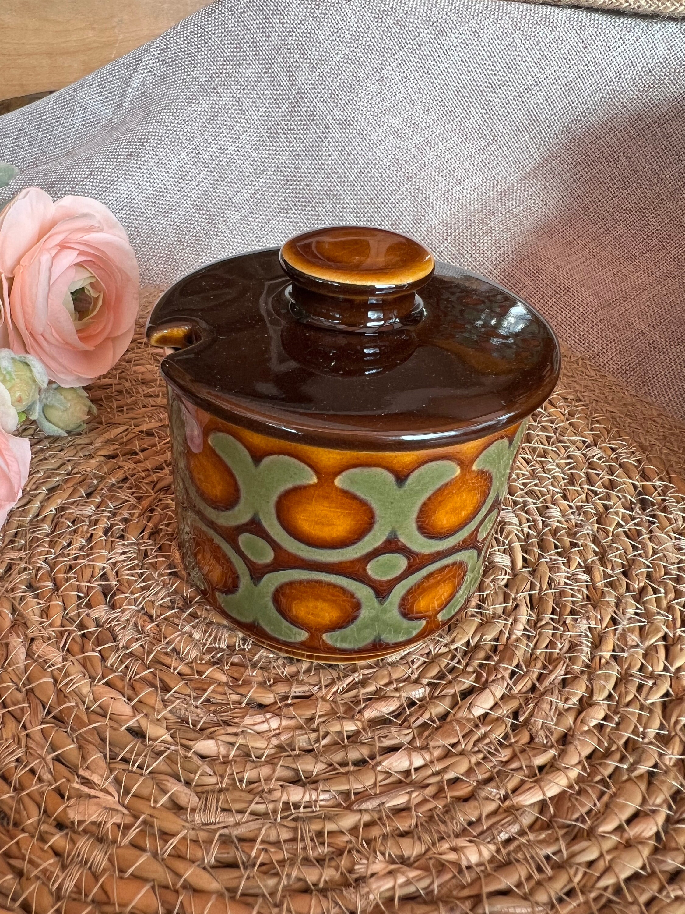 Hornsea Pottery Brontë Retro Dinner Service Coffee Storage Tea Storage ...