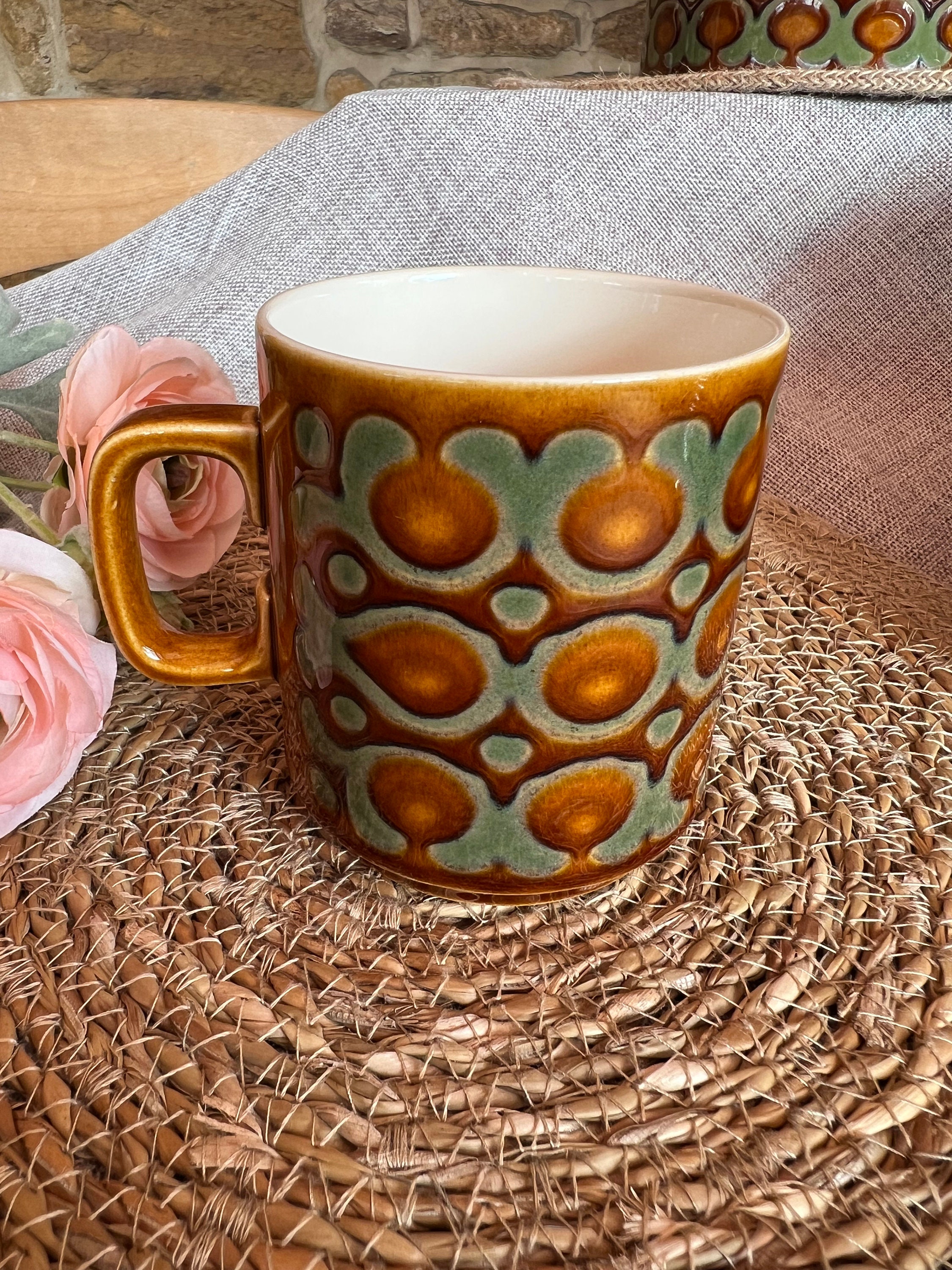 Hornsea Pottery Brontë Retro Dinner Service Coffee Storage Tea Storage ...