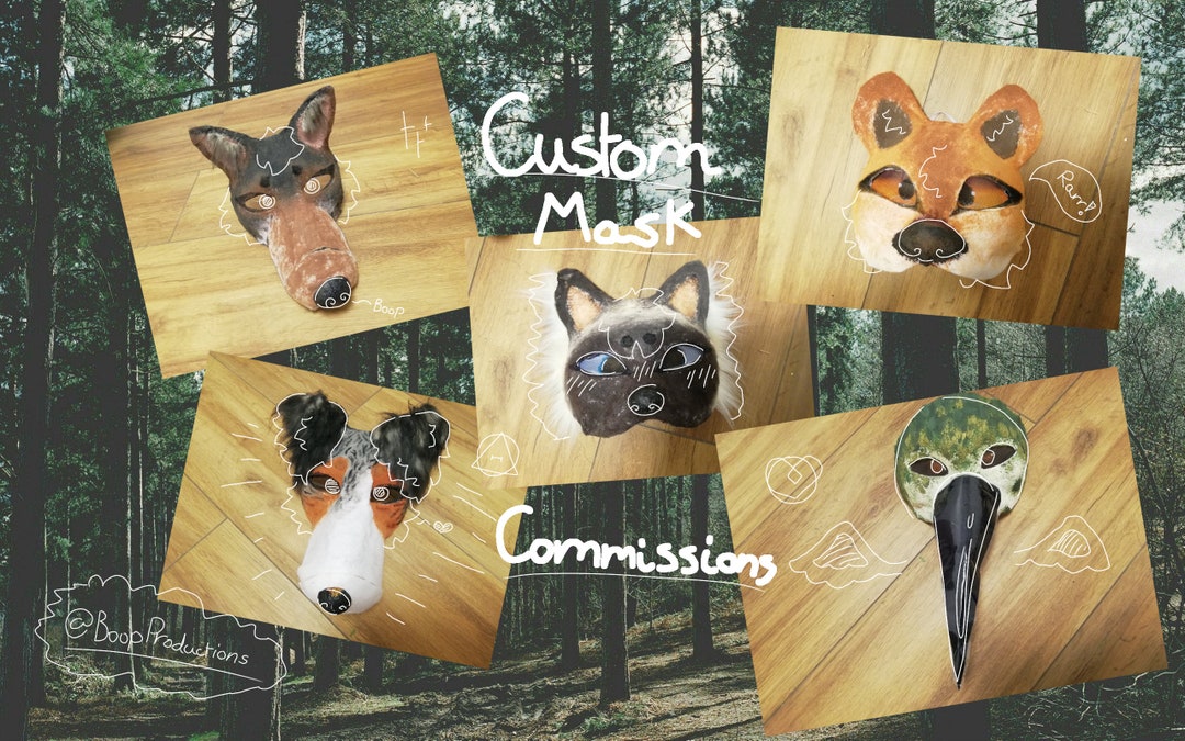 Custom Alterhuman/therian Mask Commissions - Etsy