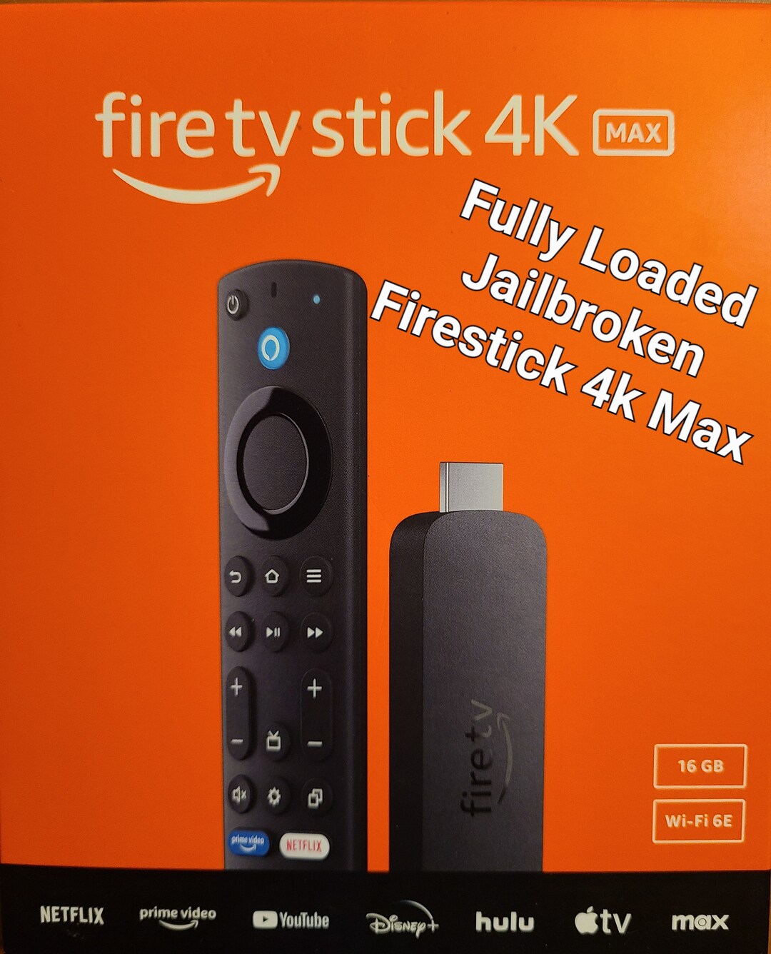 Jailbroken Firestick 4k Max - Etsy