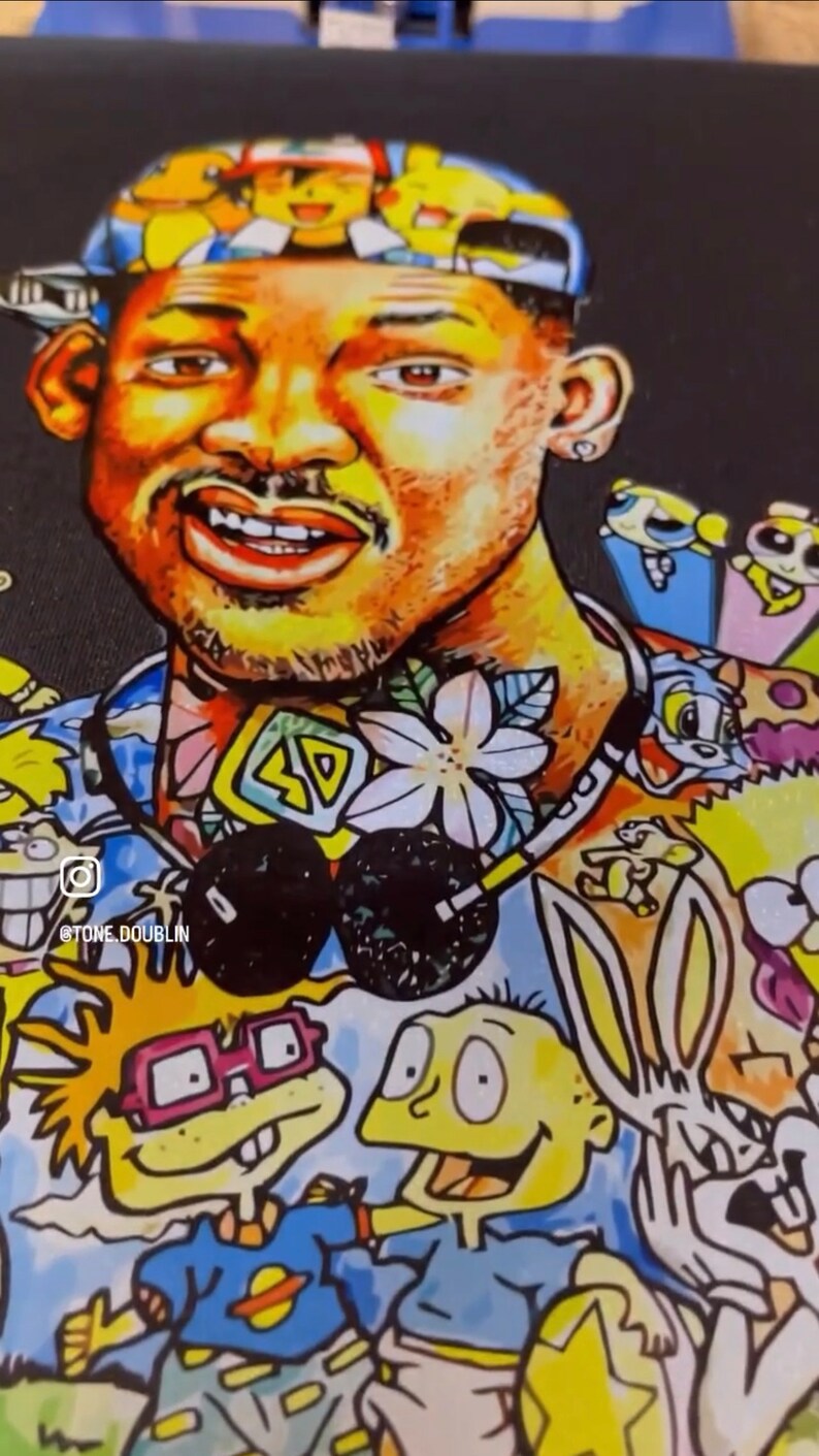 DTF Print Full Color DRF Custom Transfer Ready to Press - Etsy