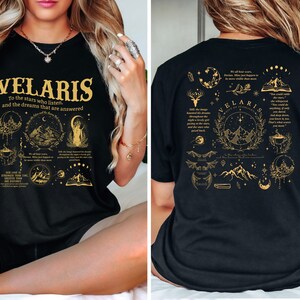 Acotar Velaris Shirt, the Stars City Shirt, Bookish Shirt, City of ...
