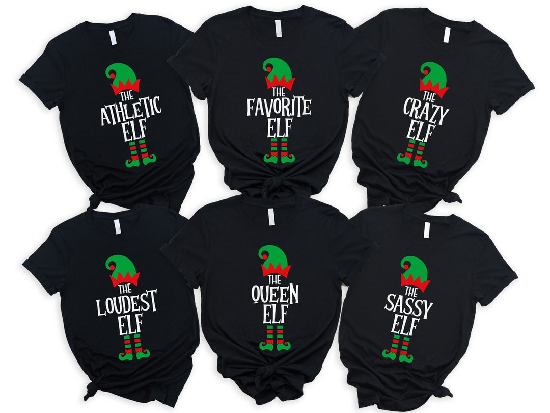 Custom the Elf Shirt, Custom Elf Shirt, Christmas Family Matching ...