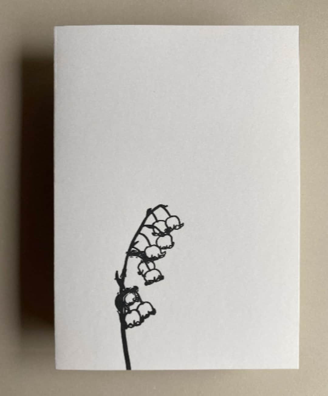 May- Lily of the Valley Birth Month Card - Etsy