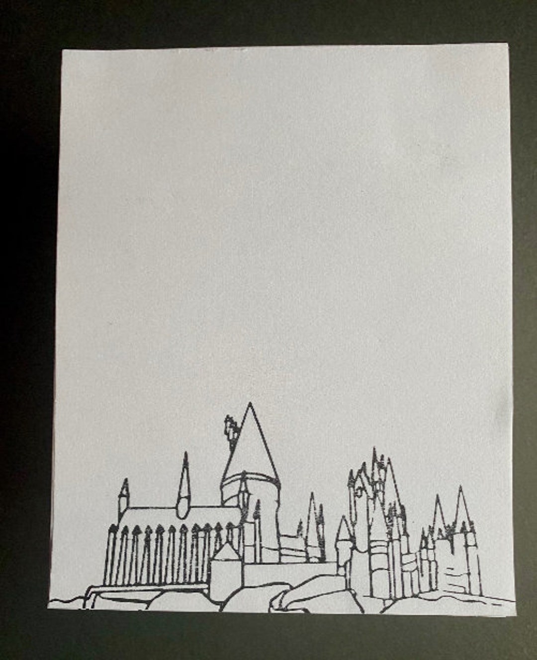 Hogwarts Notepad - Etsy