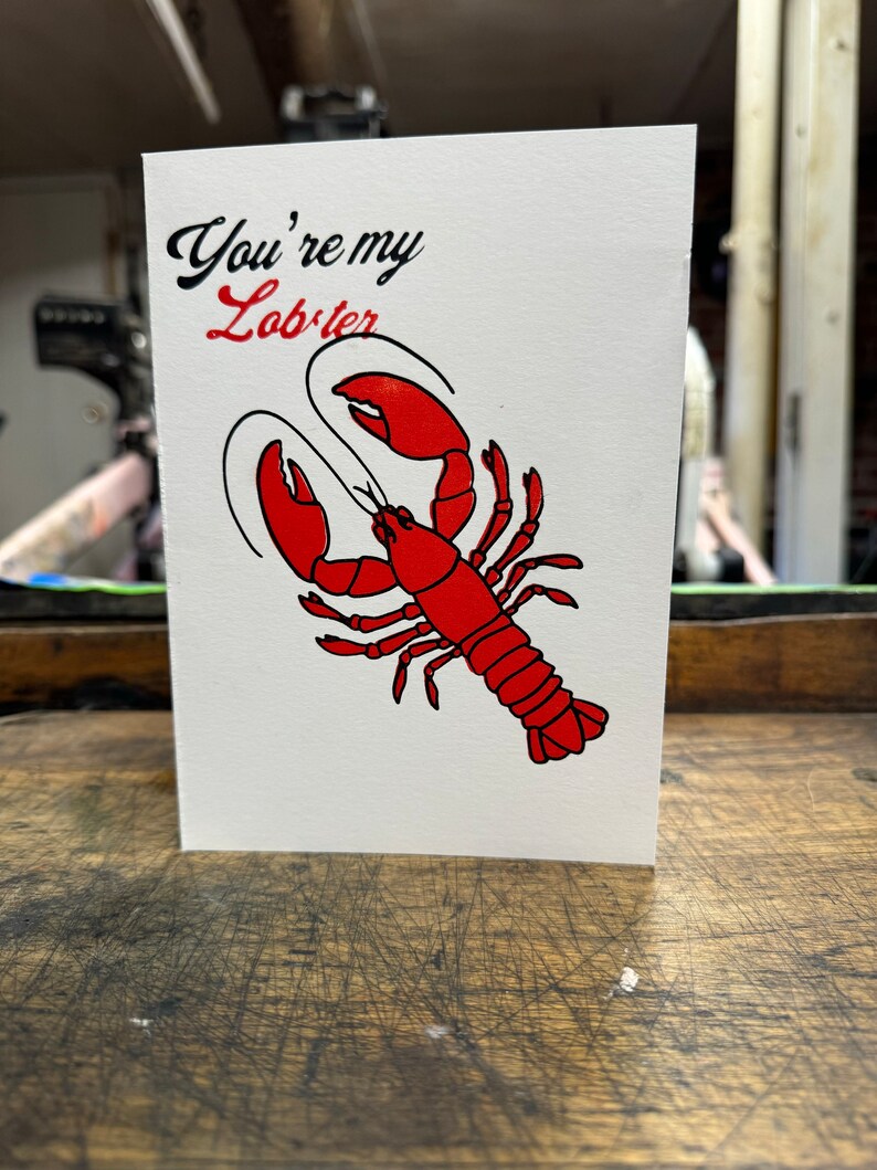 You’re My Lobster Card - Etsy