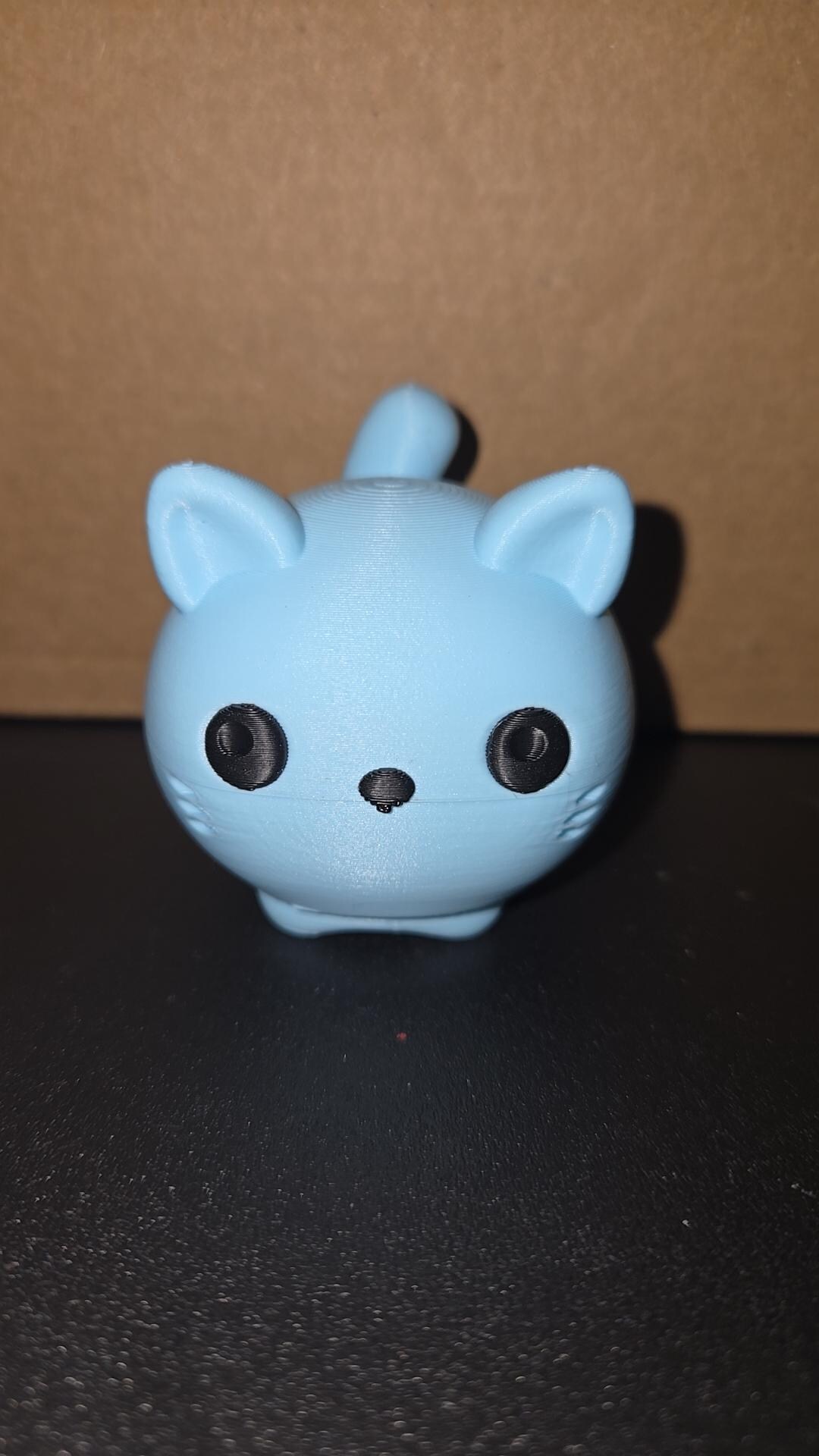 Kitty Clicker Fidget - Cat Shaped Fidget With Black Eyes, Simple Design ...