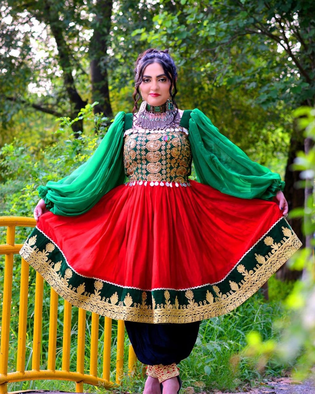 Exquisite Handmade Afghani Kuchi Dresses A Fusion of - Etsy
