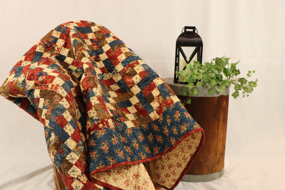 Boardwalk Handmade Lap Quilt - Etsy