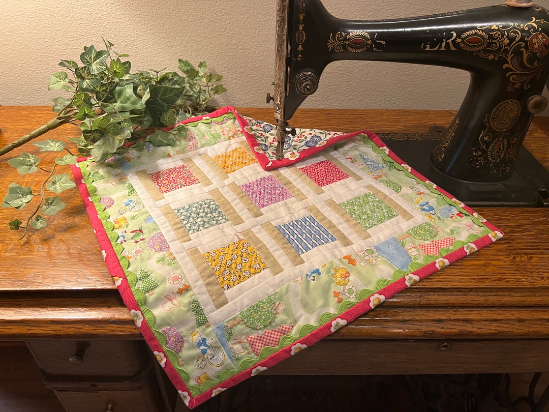 Playful Stitch Table Topper - Etsy