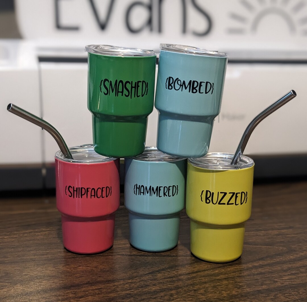 Mini Tumbler Shot Glasses Customized Christmas Gifts - Etsy